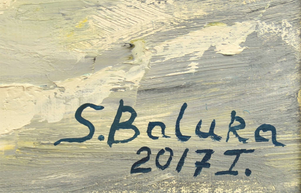 Sergejs Balura | Winter landscape (2017) | MutualArt