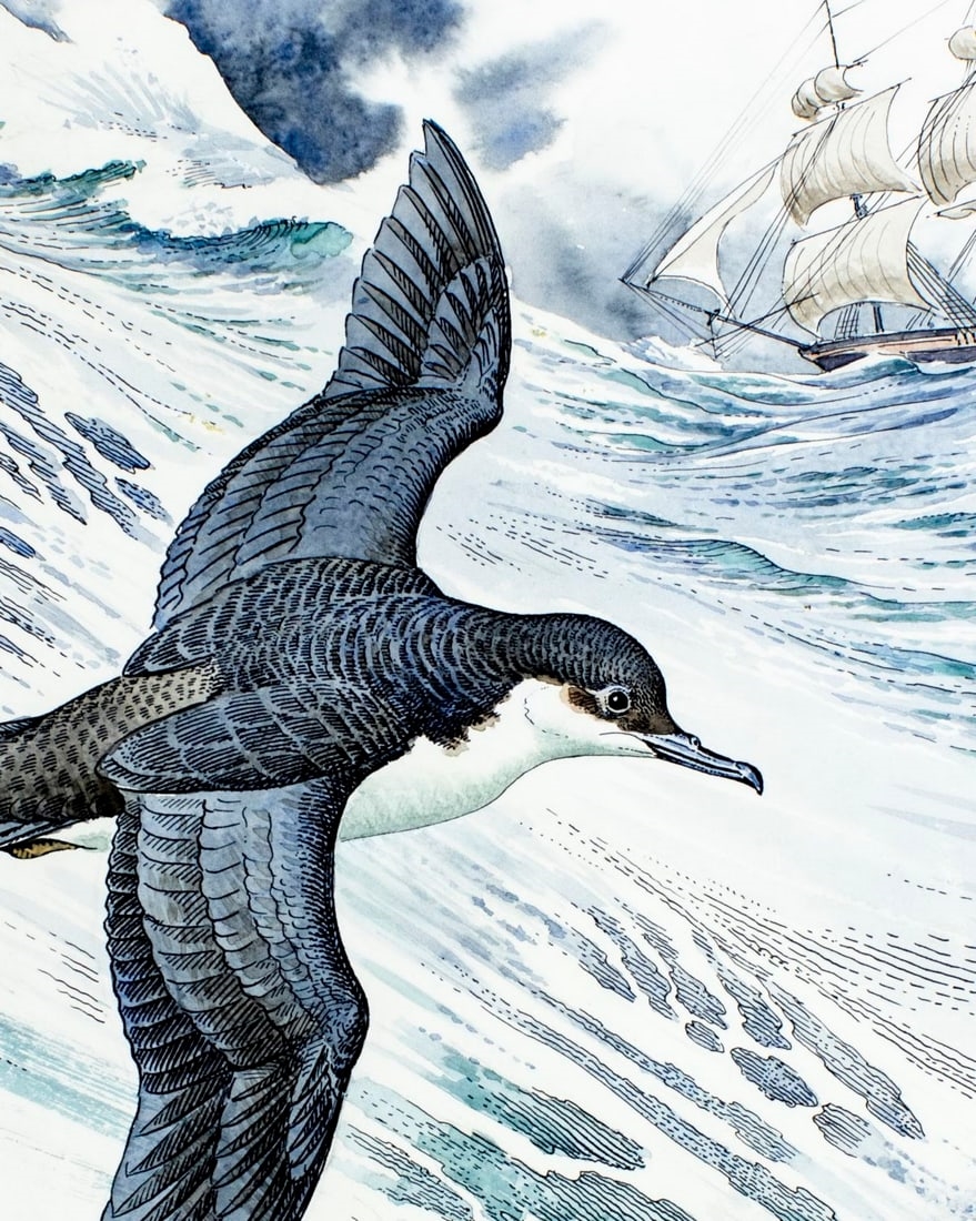 Vadim Gorbatov | Audubons Shearwater Bird, Maldives (1990) | MutualArt