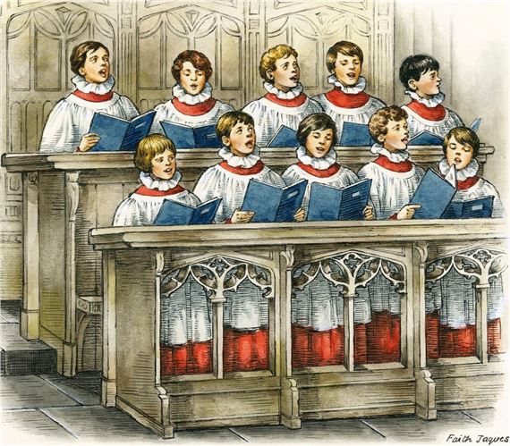 Faith Jaques | Church Choir (1978) | MutualArt