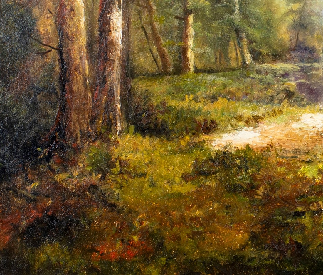 Ron Williams | Forest Lake Landscape | MutualArt