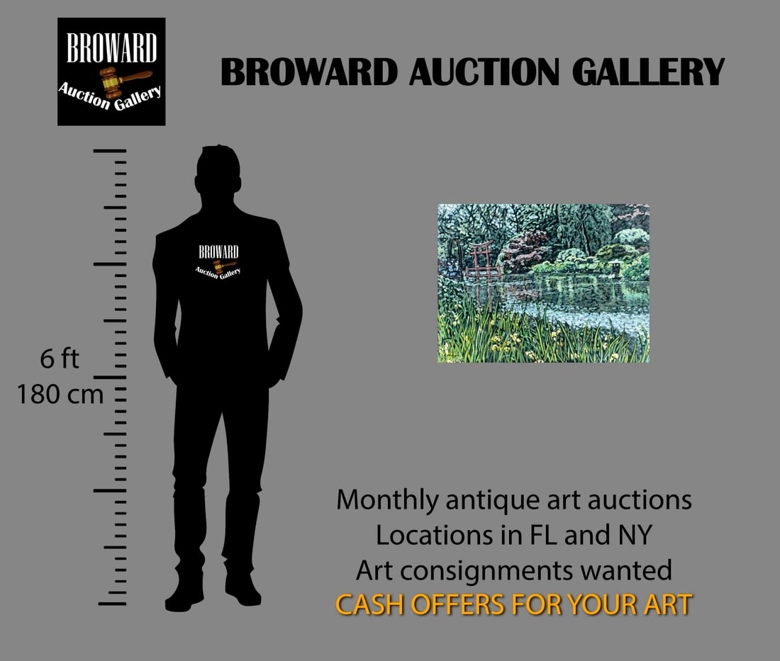 Evelyn Borchard Metzger | Japanese River Landscape | MutualArt