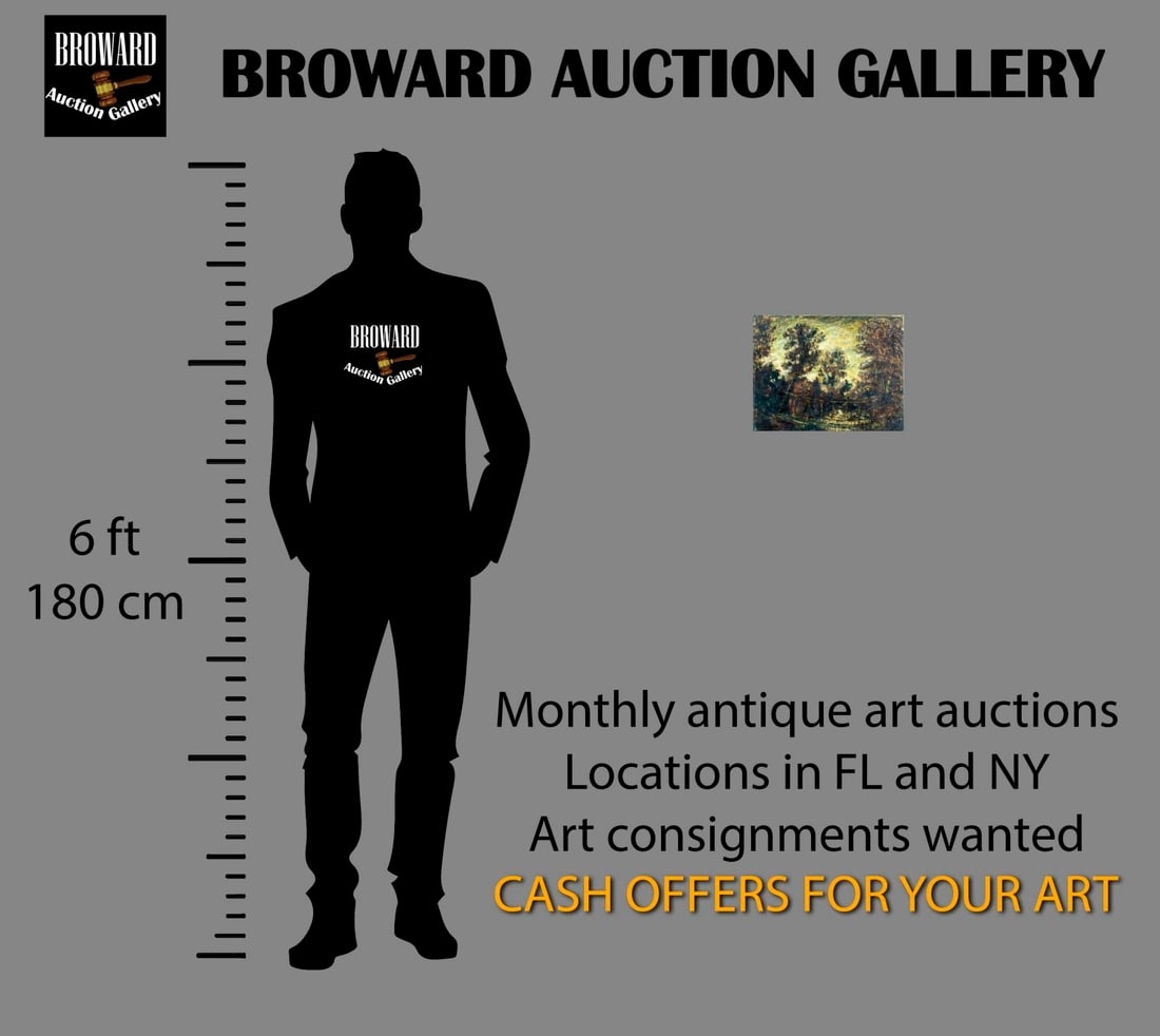 M. C. Chesebro | Bridge Landscape - Autumn | MutualArt