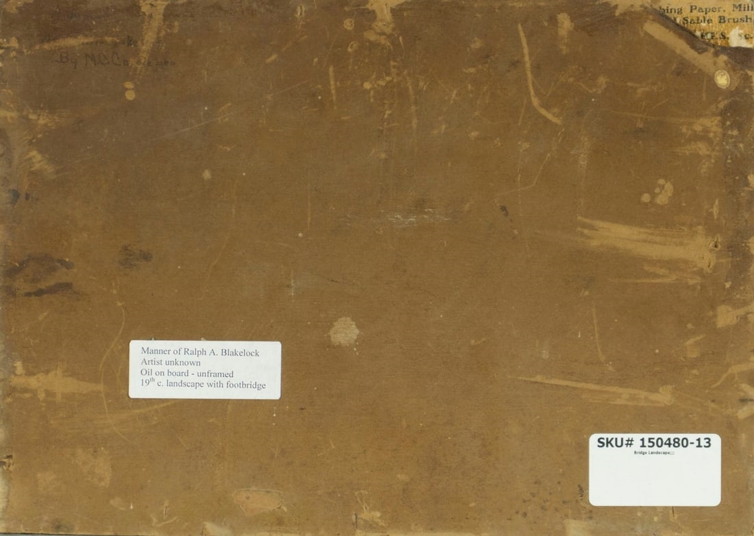 M. C. Chesebro | Bridge Landscape - Autumn | MutualArt