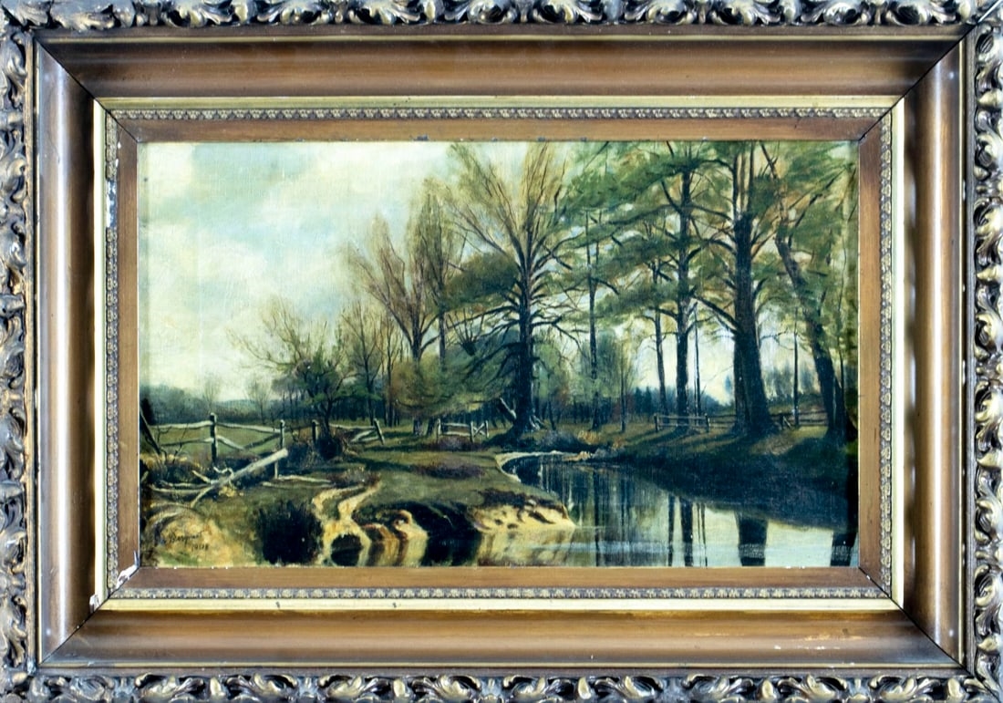 Berquist | River Landscape (1908) | MutualArt