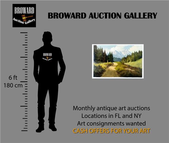 Joseph Heinrich Thomas | Alpine Landscape | MutualArt