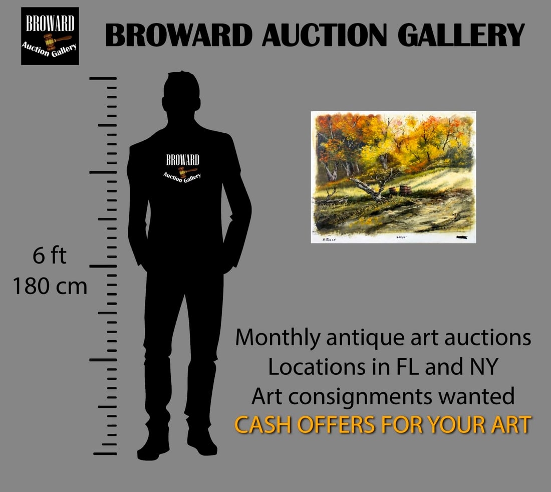 Hector Salas | Autumn Forest Landscape | MutualArt