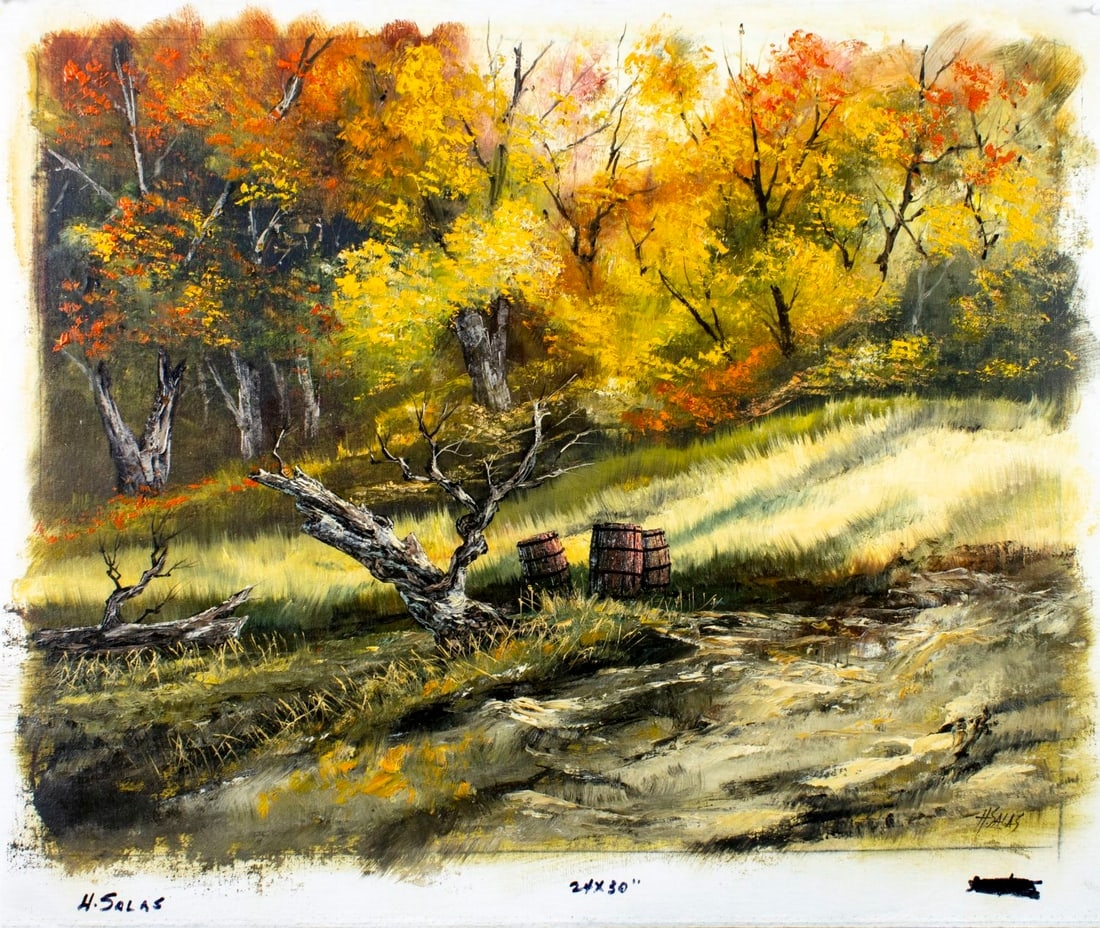 Hector Salas | Autumn Forest Landscape | MutualArt