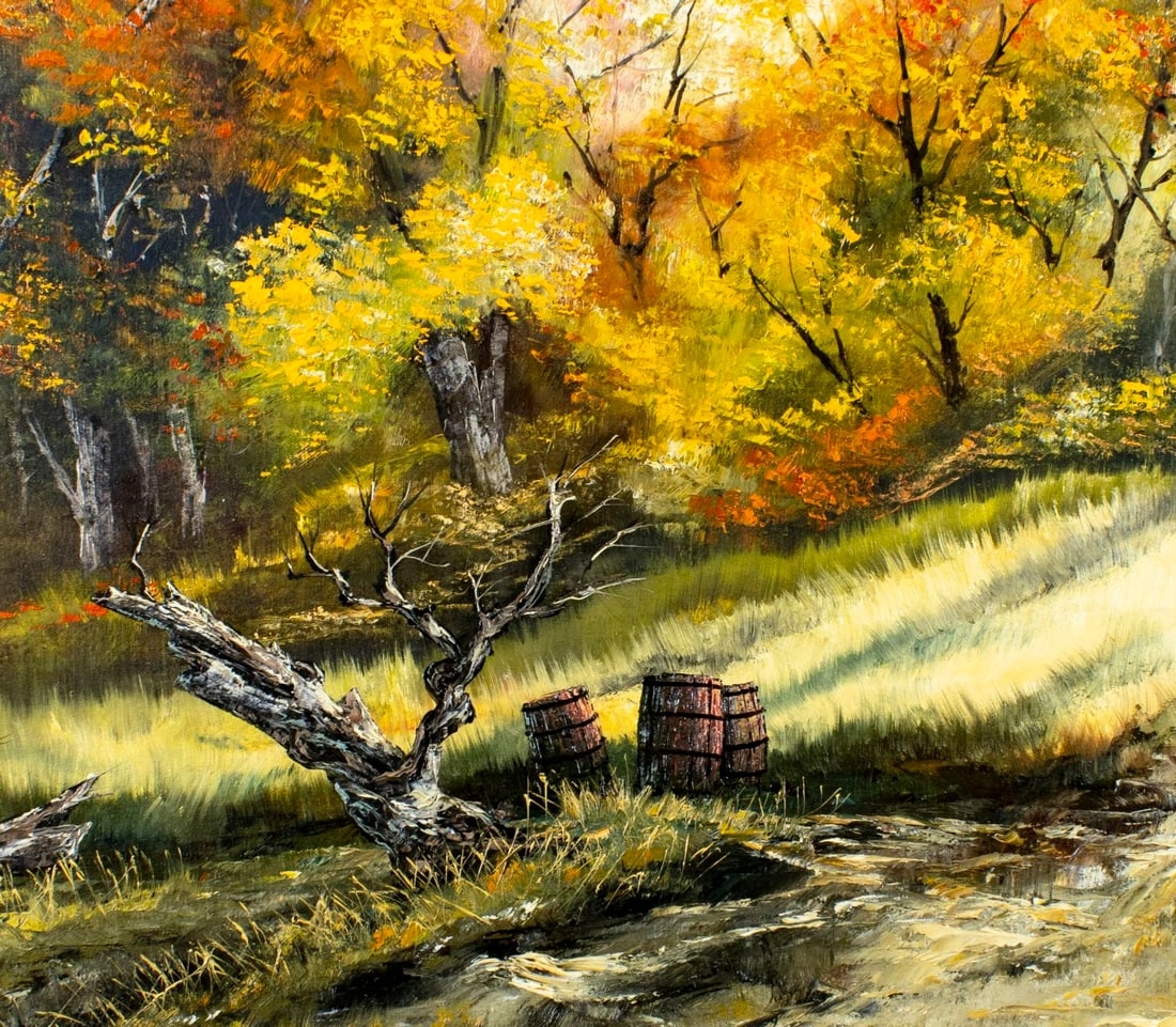 Hector Salas | Autumn Forest Landscape | MutualArt