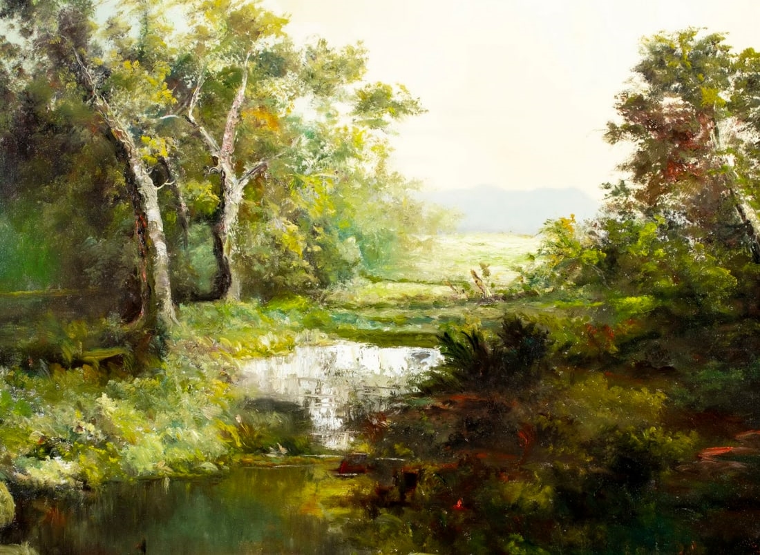 Ron Williams | Pond Landscape | MutualArt