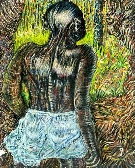 Niberg Abbey | Black Man | MutualArt