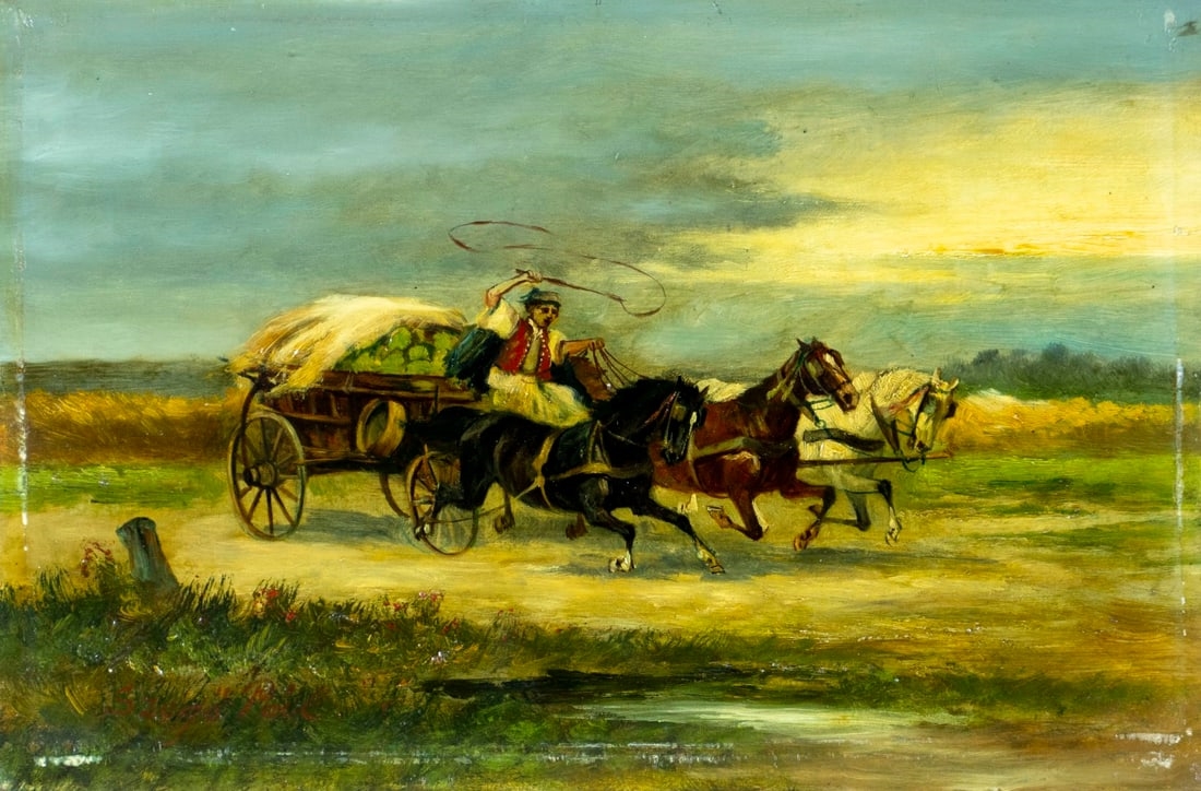 Poil Szego | Horse Wagon | MutualArt