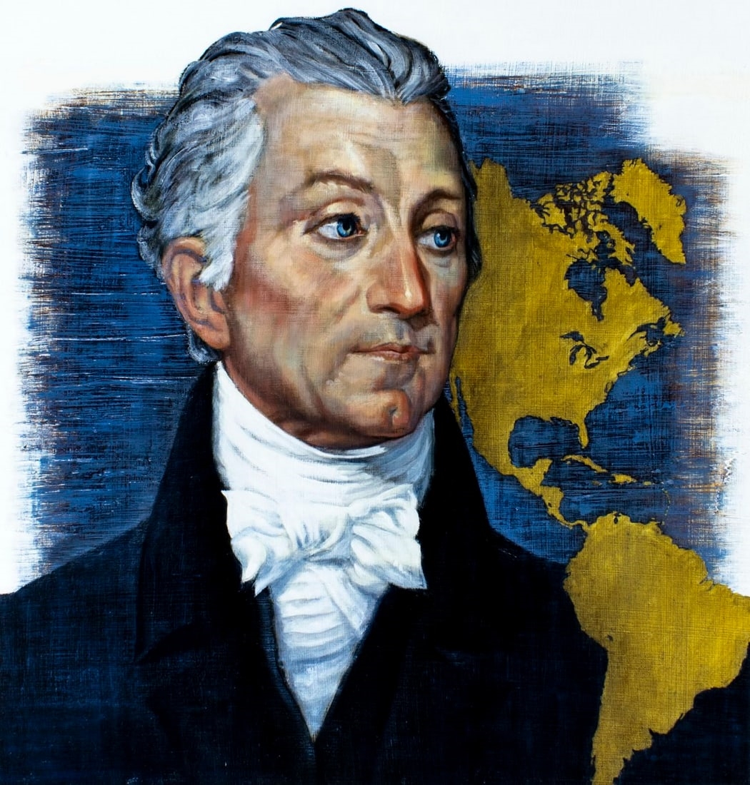 David K. Stone | 5th President of the USA - James Monroe (1983 ...