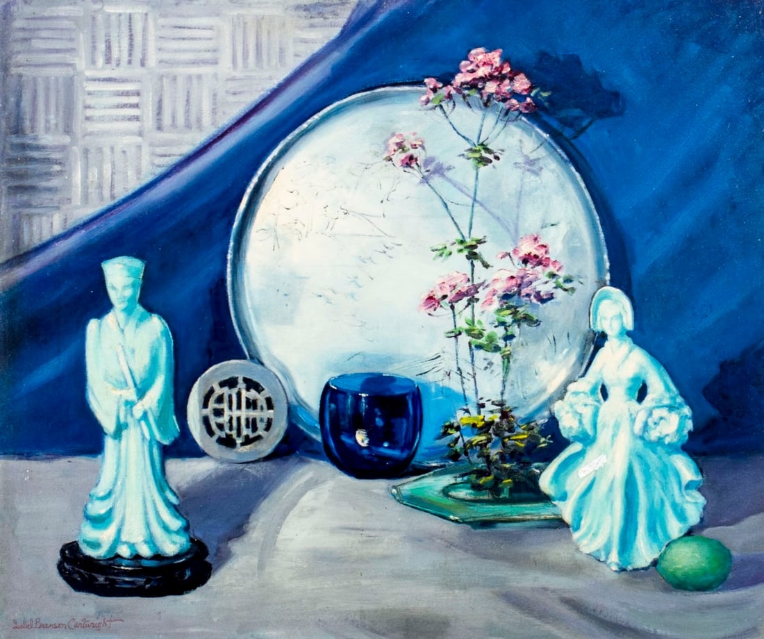 Isabel Parke Branson Cartwright | Still Life with Porcelain Figurines ...
