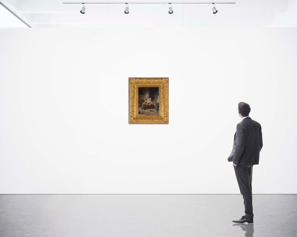 Victor Schivert | Pub genre scene | MutualArt