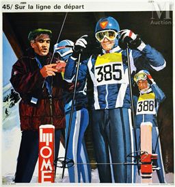 Thos Yves | Val D'Isère Sur La Ligne de Départ ( Jean Claude Killy ...