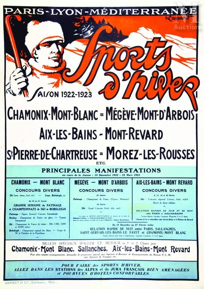 Cassard H. | Megève Sports d'Hiver Chamonix Mont Blanc Megève - Mont D ...