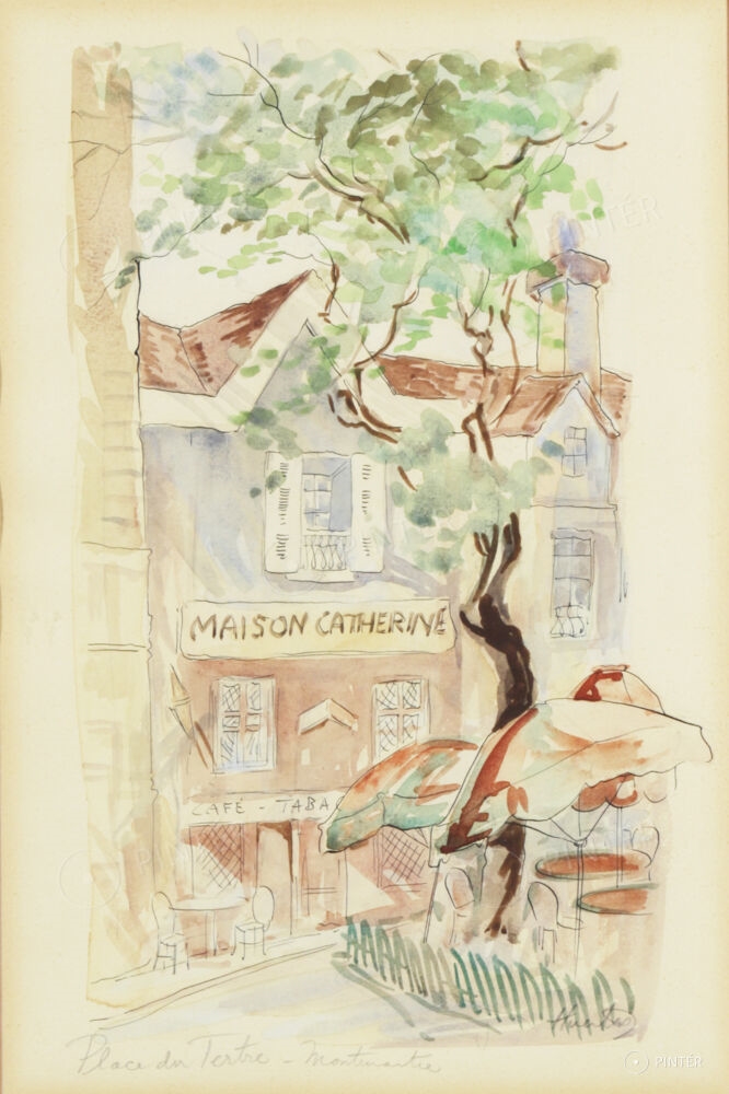 Alice Huertas | Place du Tertre | MutualArt