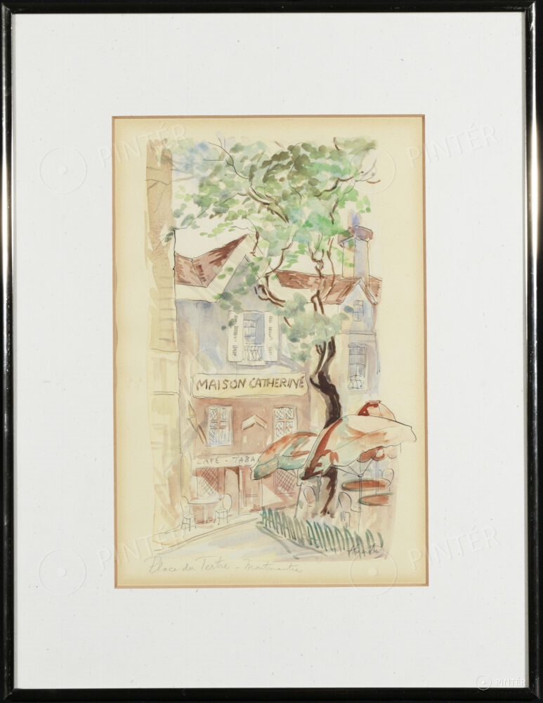 Alice Huertas | Place du Tertre | MutualArt