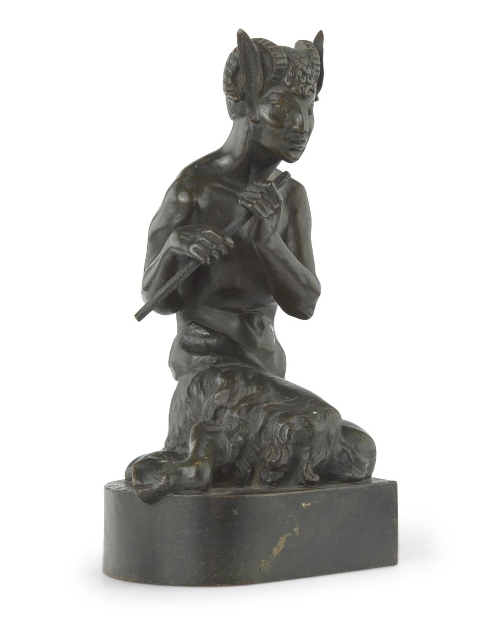 Alfred Gilbert | A Continental Art Deco patinated bronze bookend figure ...