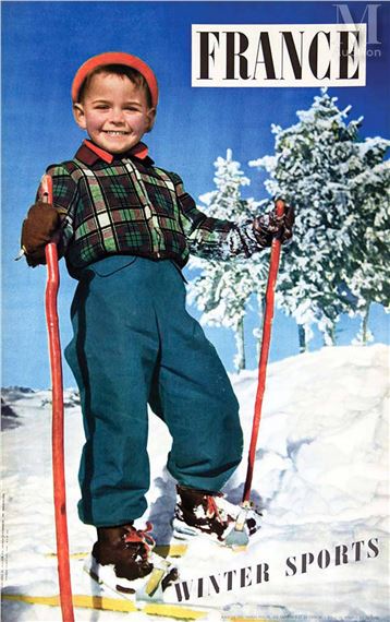 Henri Matisse | France Winter Sports* Georges Lang Paris (1952) | MutualArt