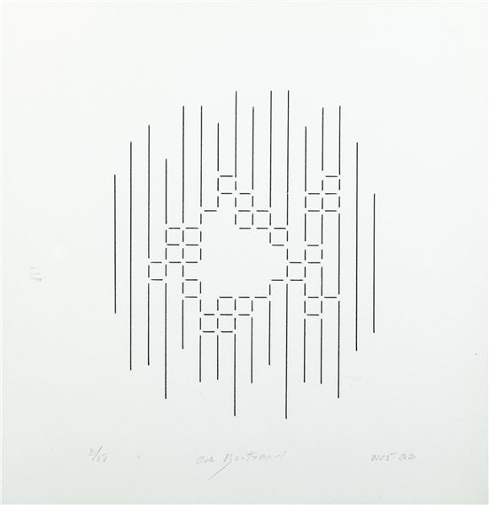 Ode Bertrand | Untitled Lithograph signed in pencil | MutualArt