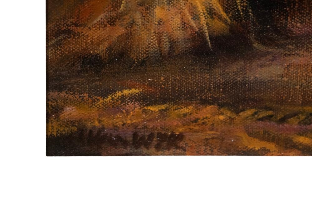 Helen Van Wyck | Still Life with Vases, Drape and Chinese Statue ...