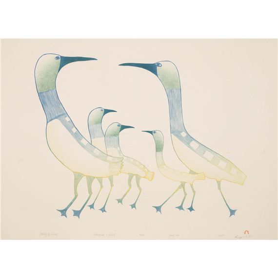 Pudlo Pudlat | Blue Musk-ox (1979) | MutualArt