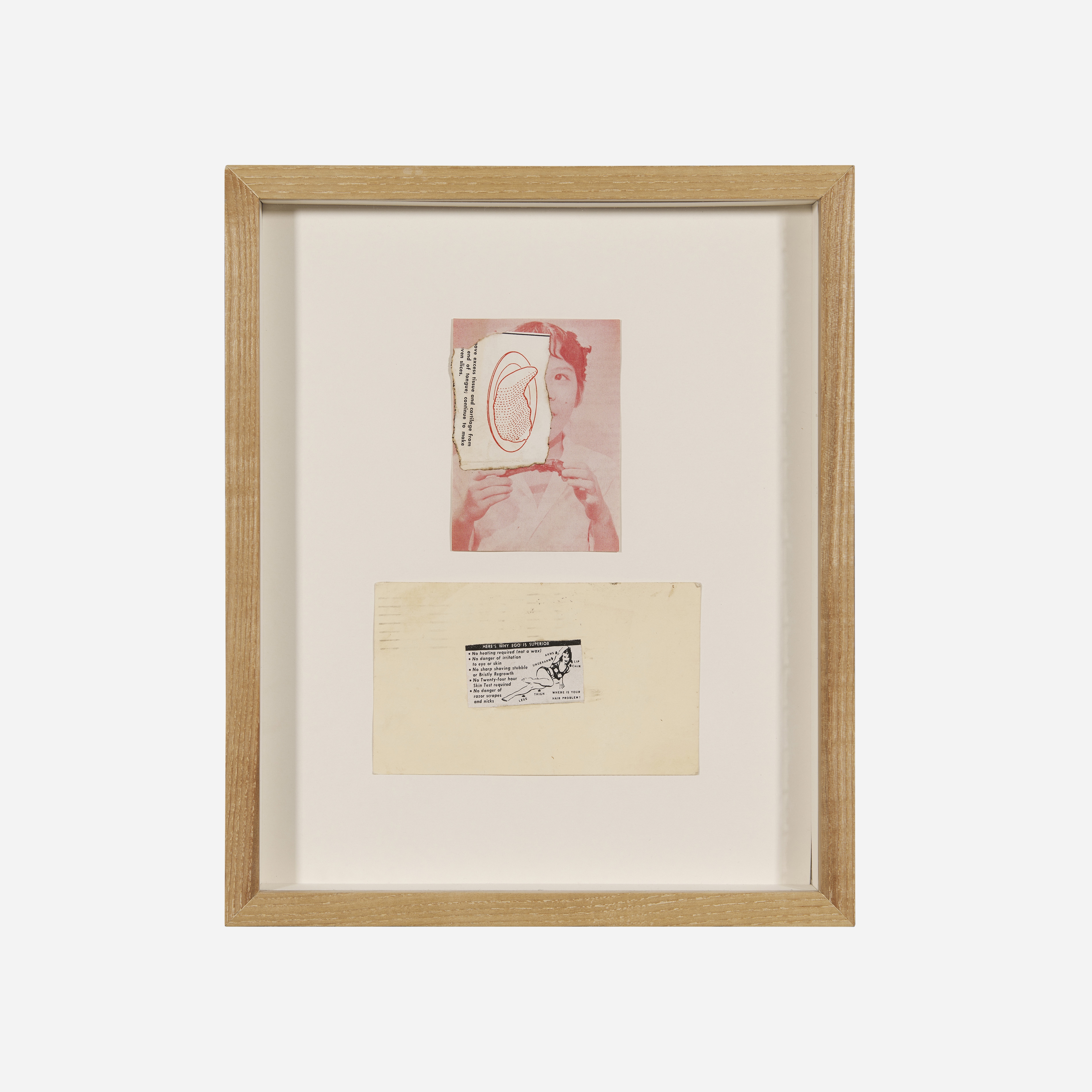 Ray Johnson | Untitled (two works | MutualArt