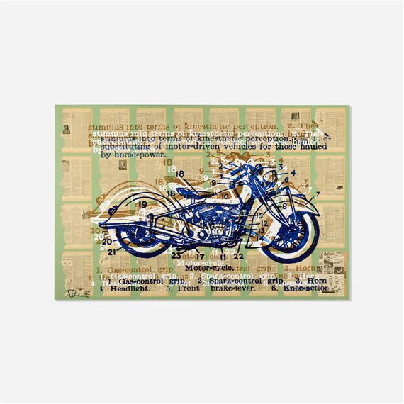 Peter Tunney | Motorcycle (2013) | MutualArt