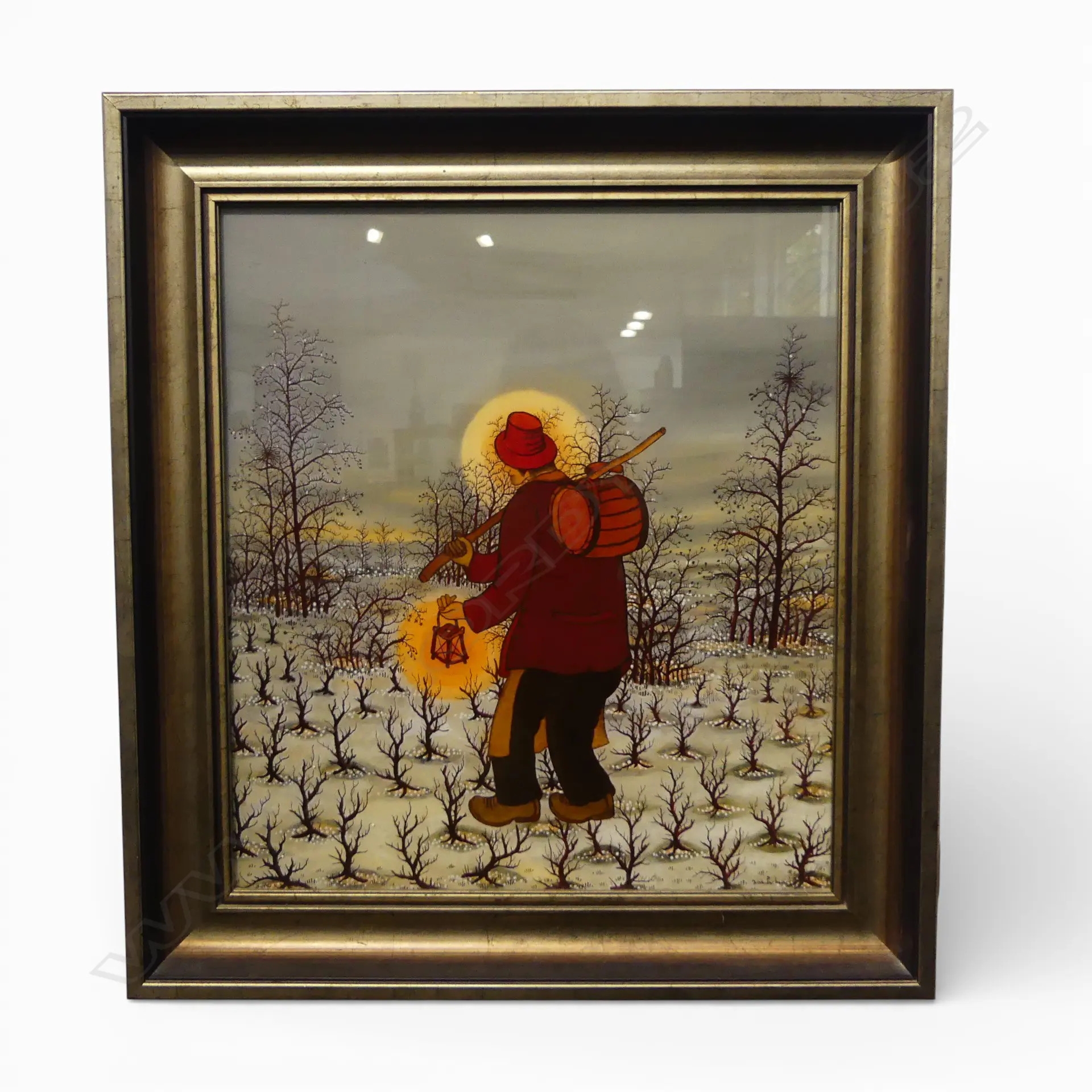 Ivan Lacković Croata | TRAVELLER WITH LAMP | MutualArt