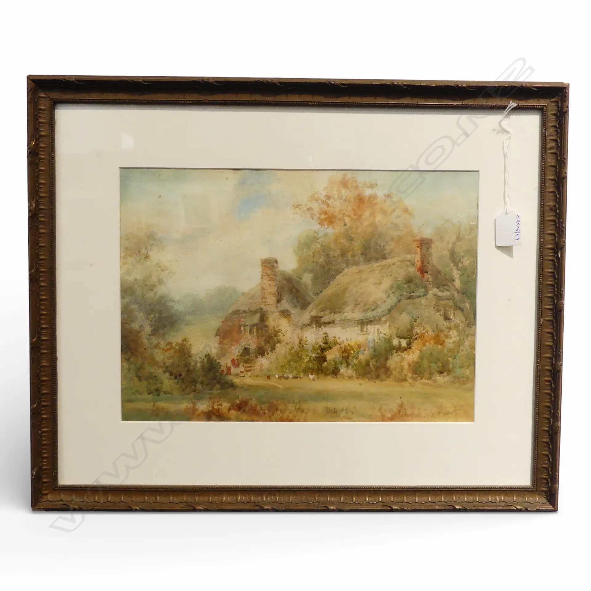 Walter Henry Sweet | OLD COTTAGES AT WHIPLE DEVON | MutualArt