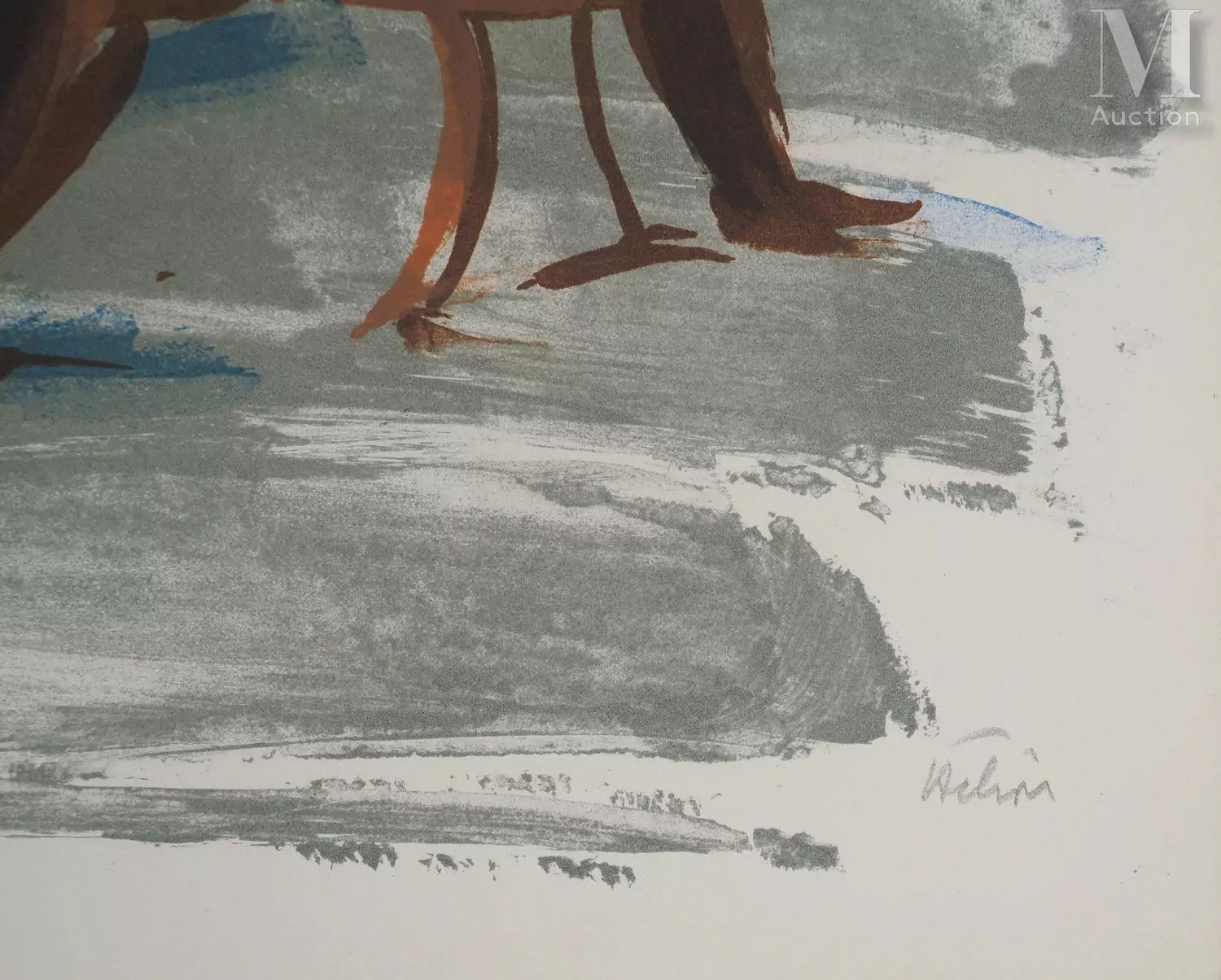 Jean Hélion | Silhouettes de marins (1965) | MutualArt