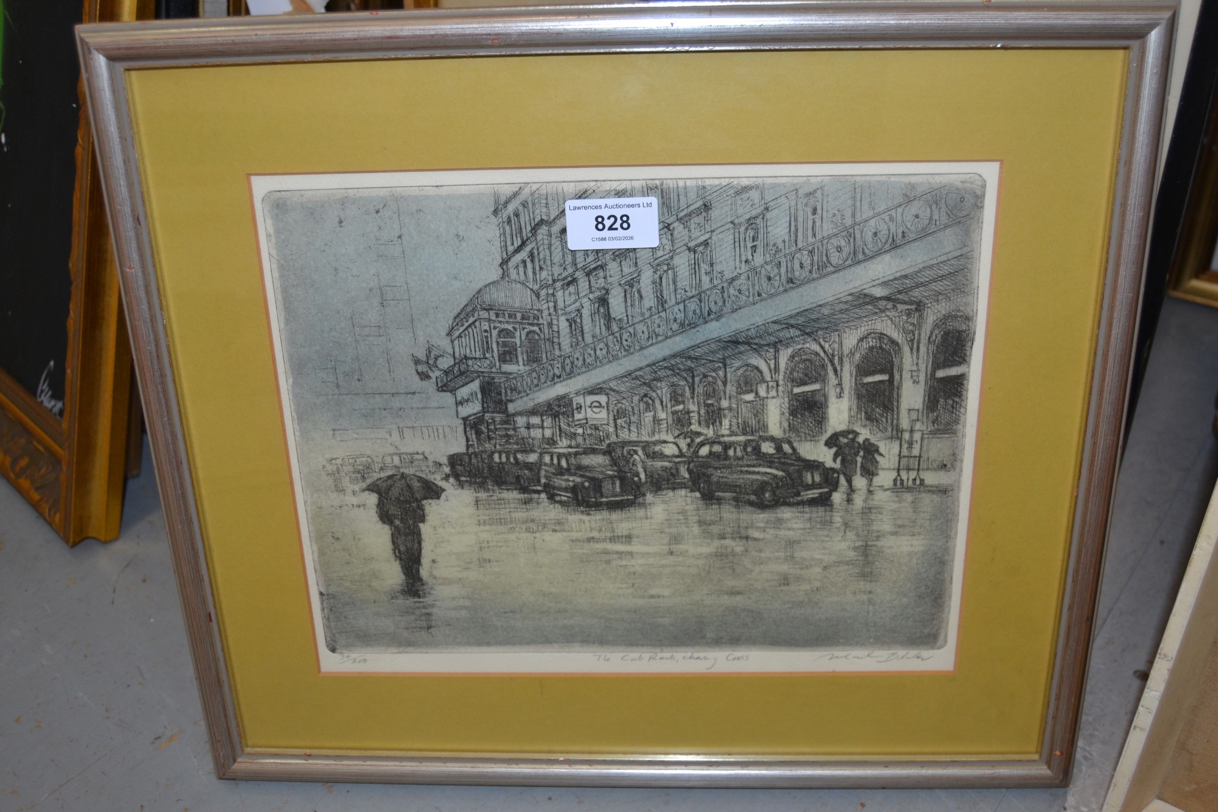 Michael Blaker | The Cab Rank, Charing Cross | MutualArt