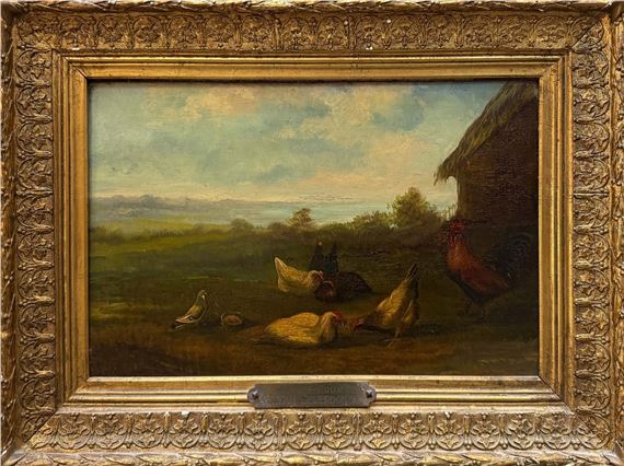 Franz Van Severdonck | Chickens and Rooster | MutualArt