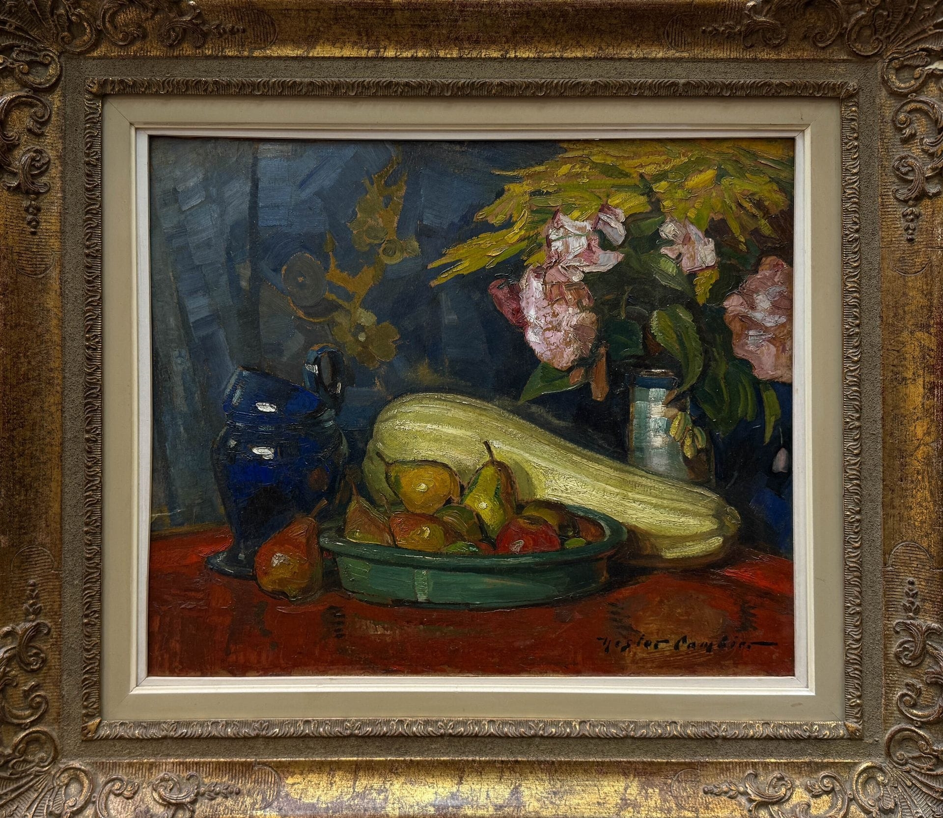 Nestor Cambier | Still life with pears | MutualArt