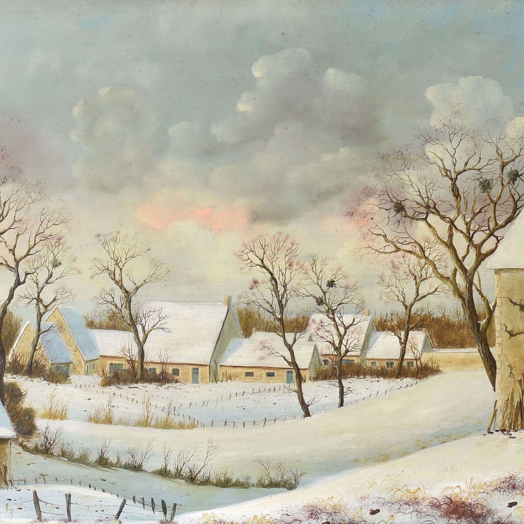 Piet Willequet | Winter landscape | MutualArt
