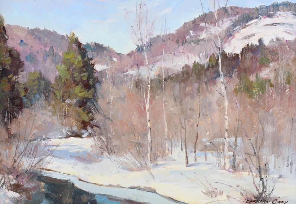 Bernard Corey | WINTER LANDSCAPE | MutualArt