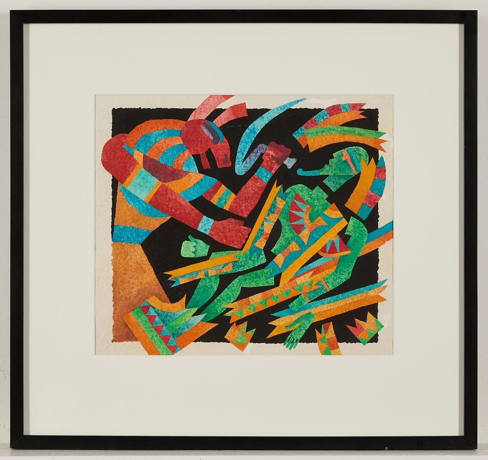 Gerald Mcdermott | Set Smashes Sarcophagus | MutualArt