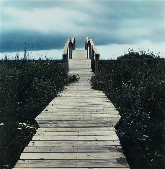 Ann Stautberg | Sea Isle Bridge, Galveston (2000) | MutualArt