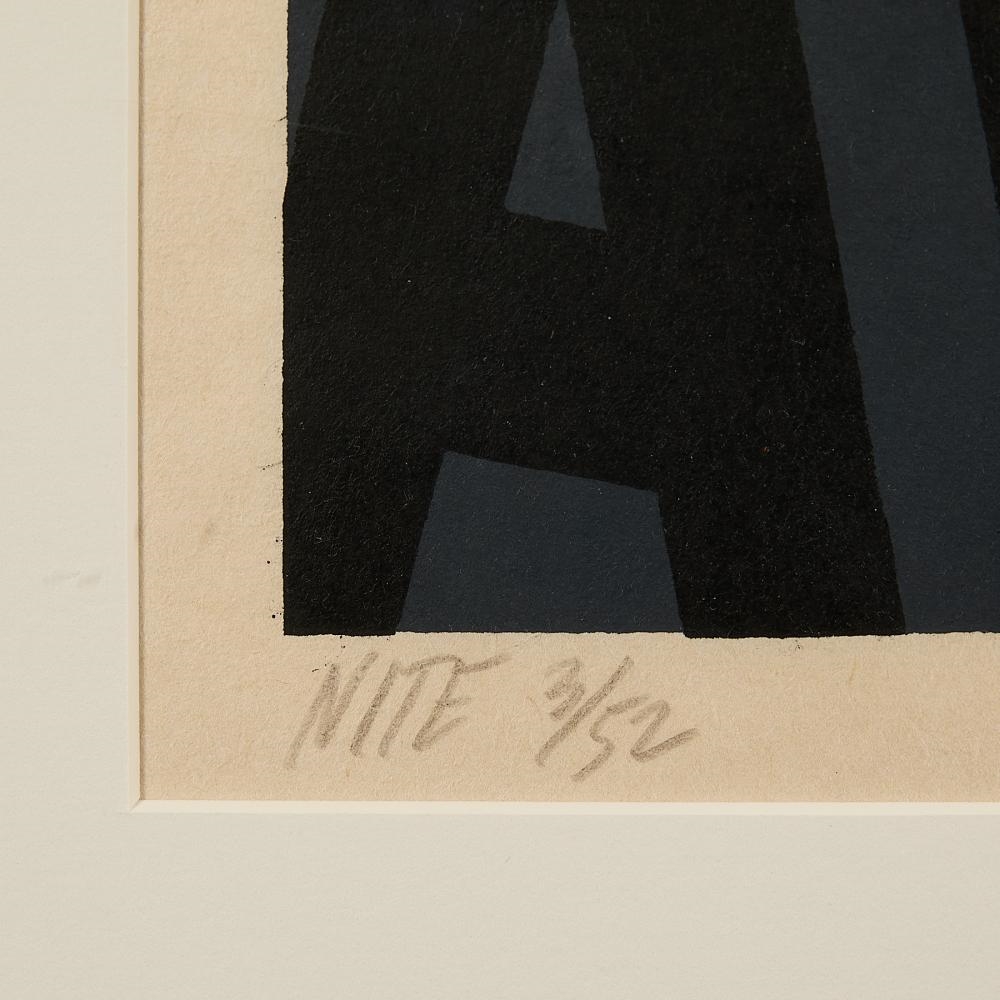 Robert Cottingham | Nite (1991) | MutualArt