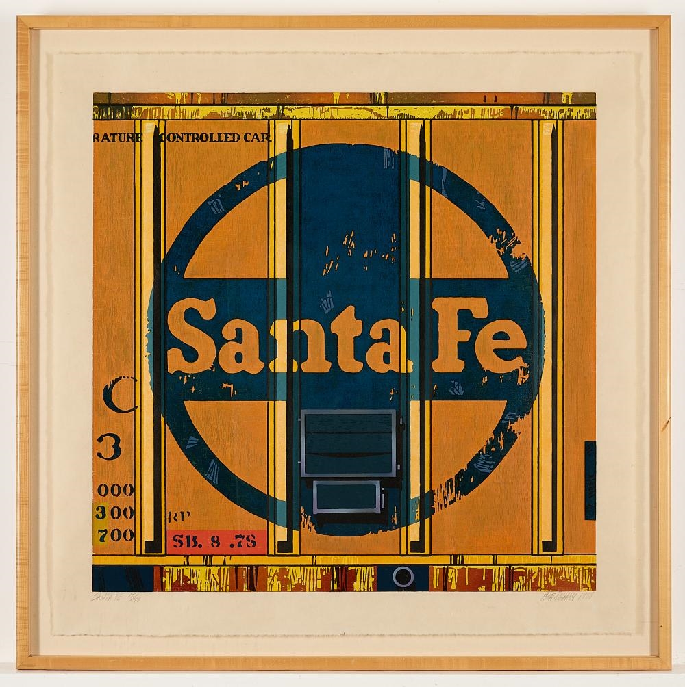 Robert Cottingham | Santa Fe (1988) | MutualArt