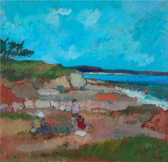 John Heliker | Fish Point | MutualArt