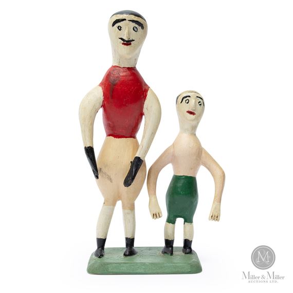 Charlie Tanner | Charlie Tanner Man & Boy on Base (1975) | MutualArt