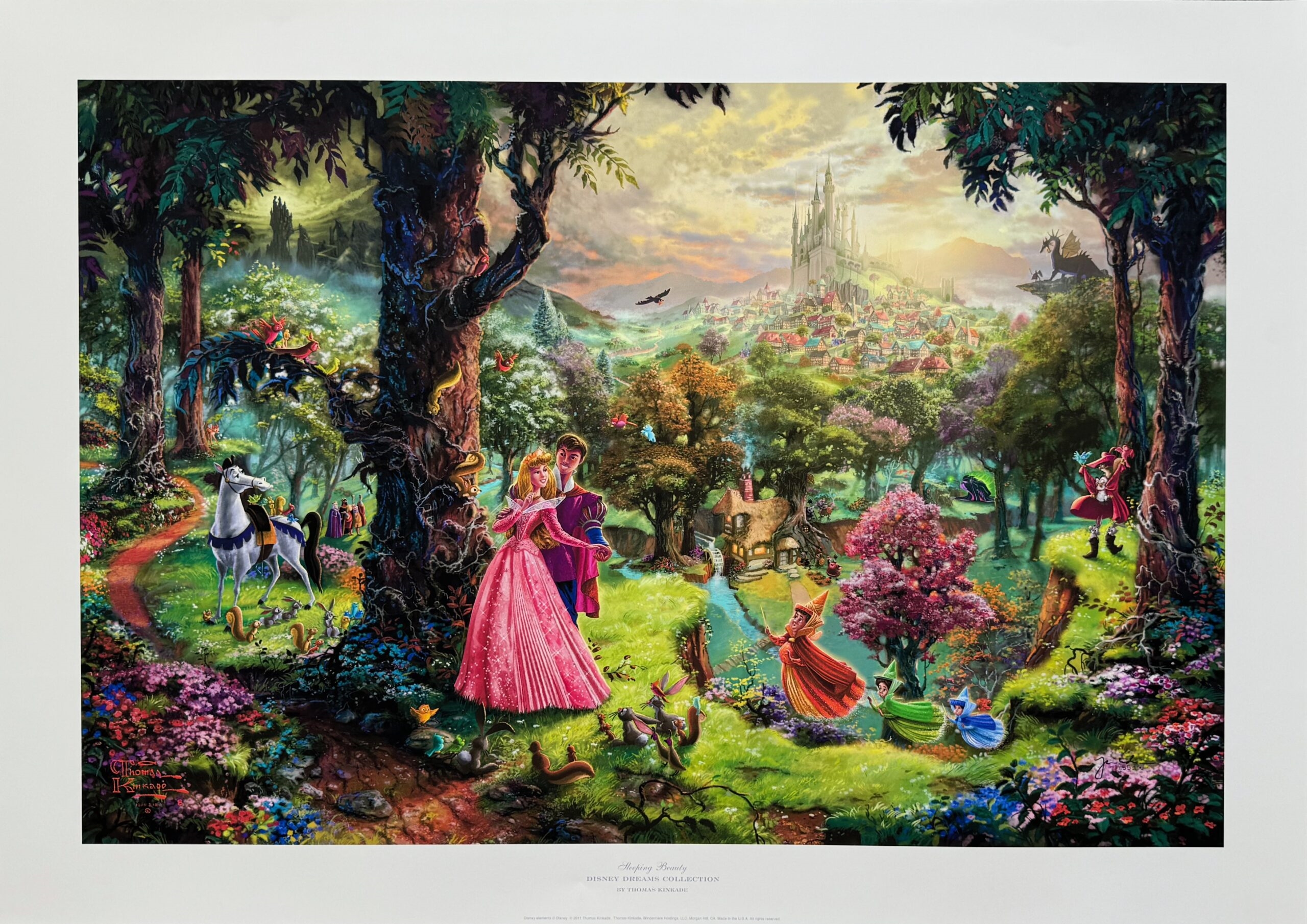 Thomas Kinkade | SLEEPING BEAUTY (2011) | MutualArt