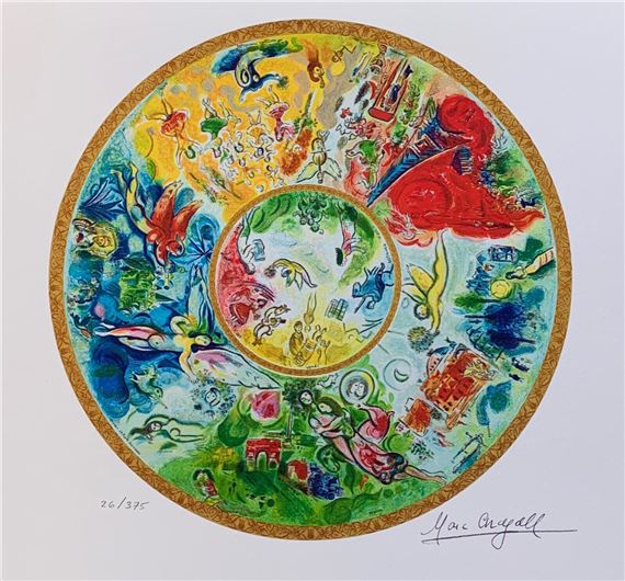 Marc Chagall | PARIS OPERA CEILING | MutualArt