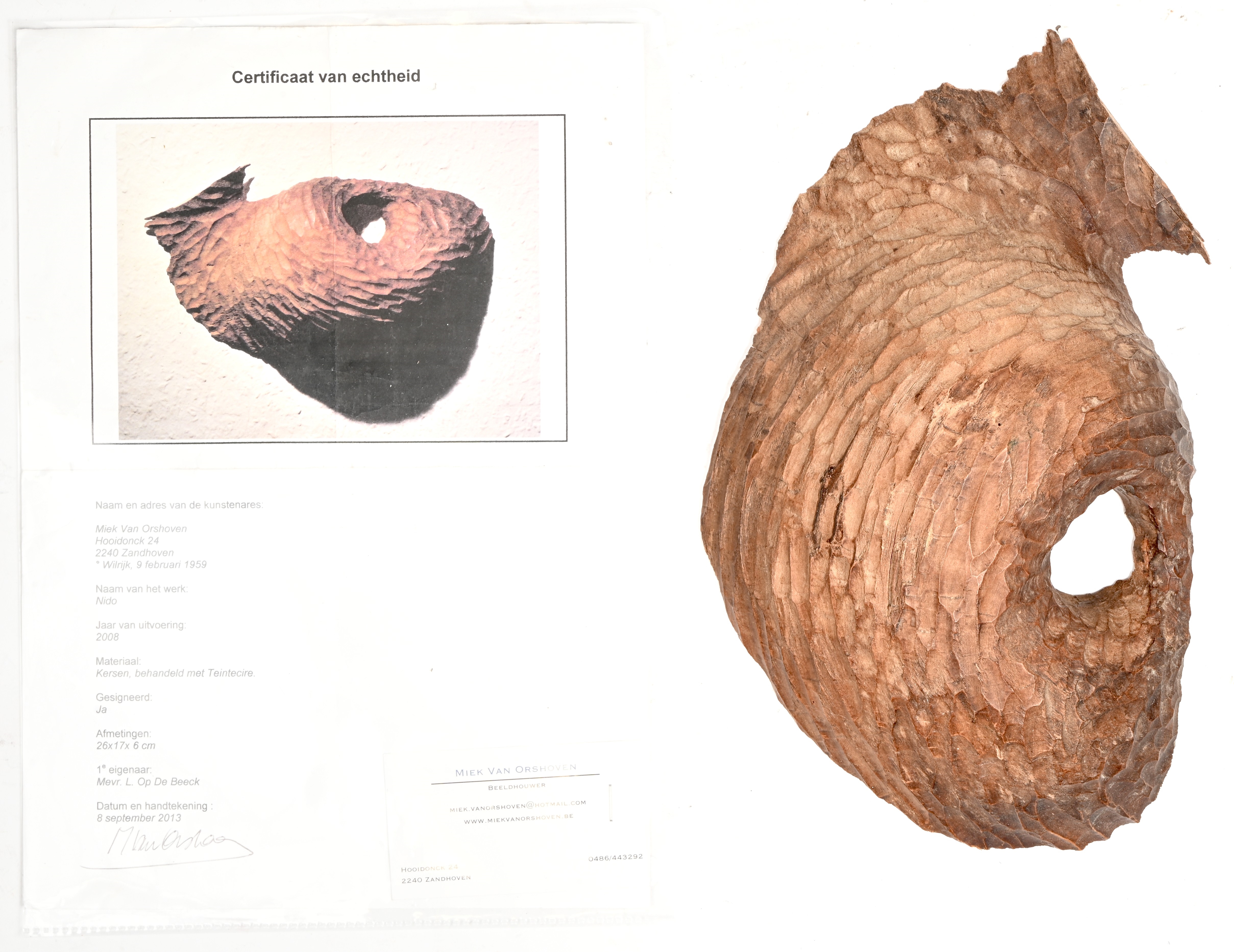 Miek van Orshoven | Nido | MutualArt