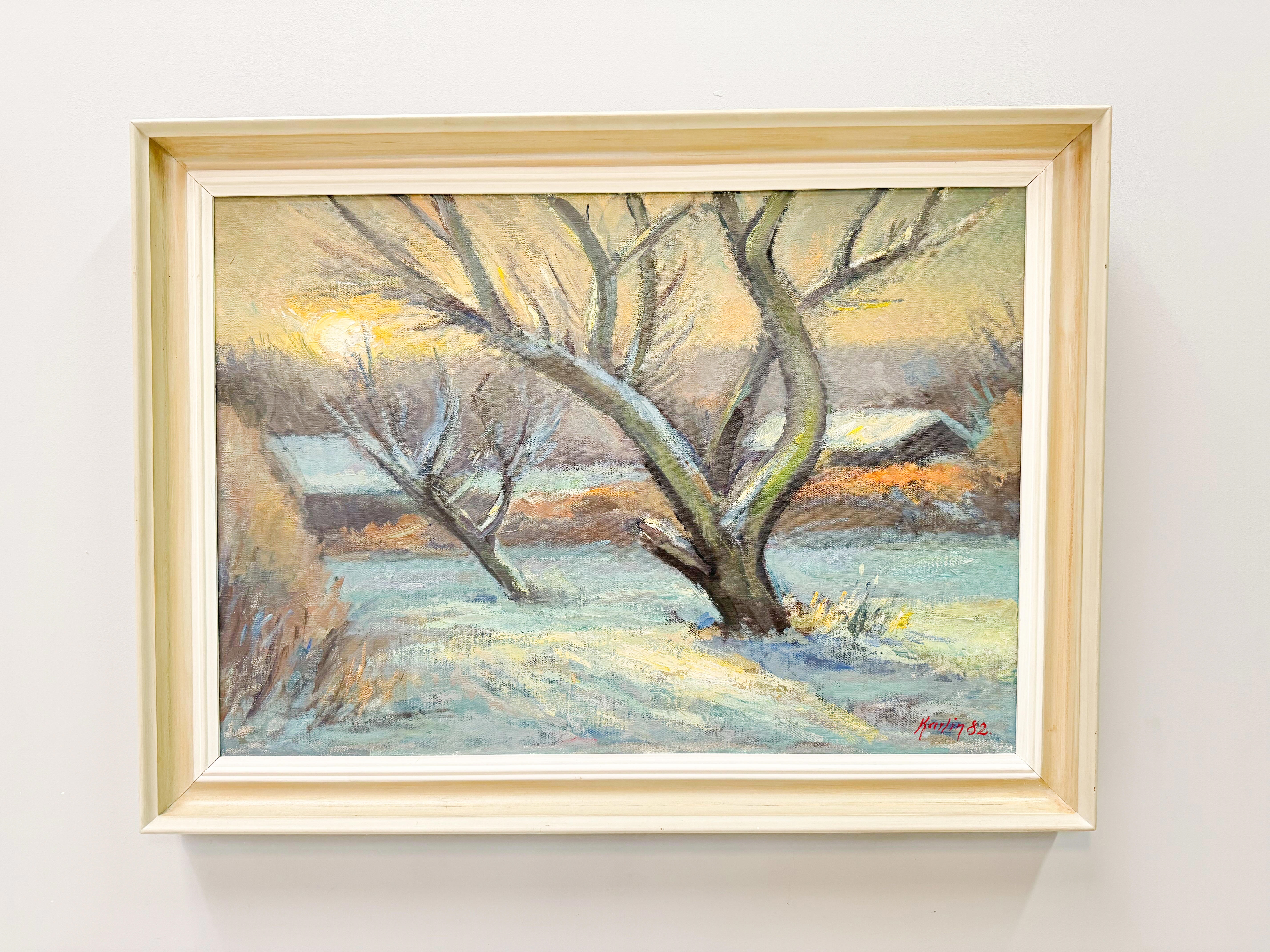 Rasmus Karlin | Poplar trees on Ærø (1982) | Compare similar artworks ...