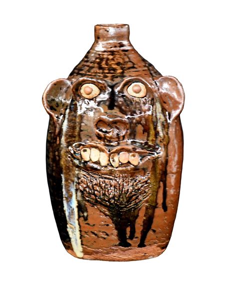 Marie Rogers | 1 Gallon Face Jug | MutualArt
