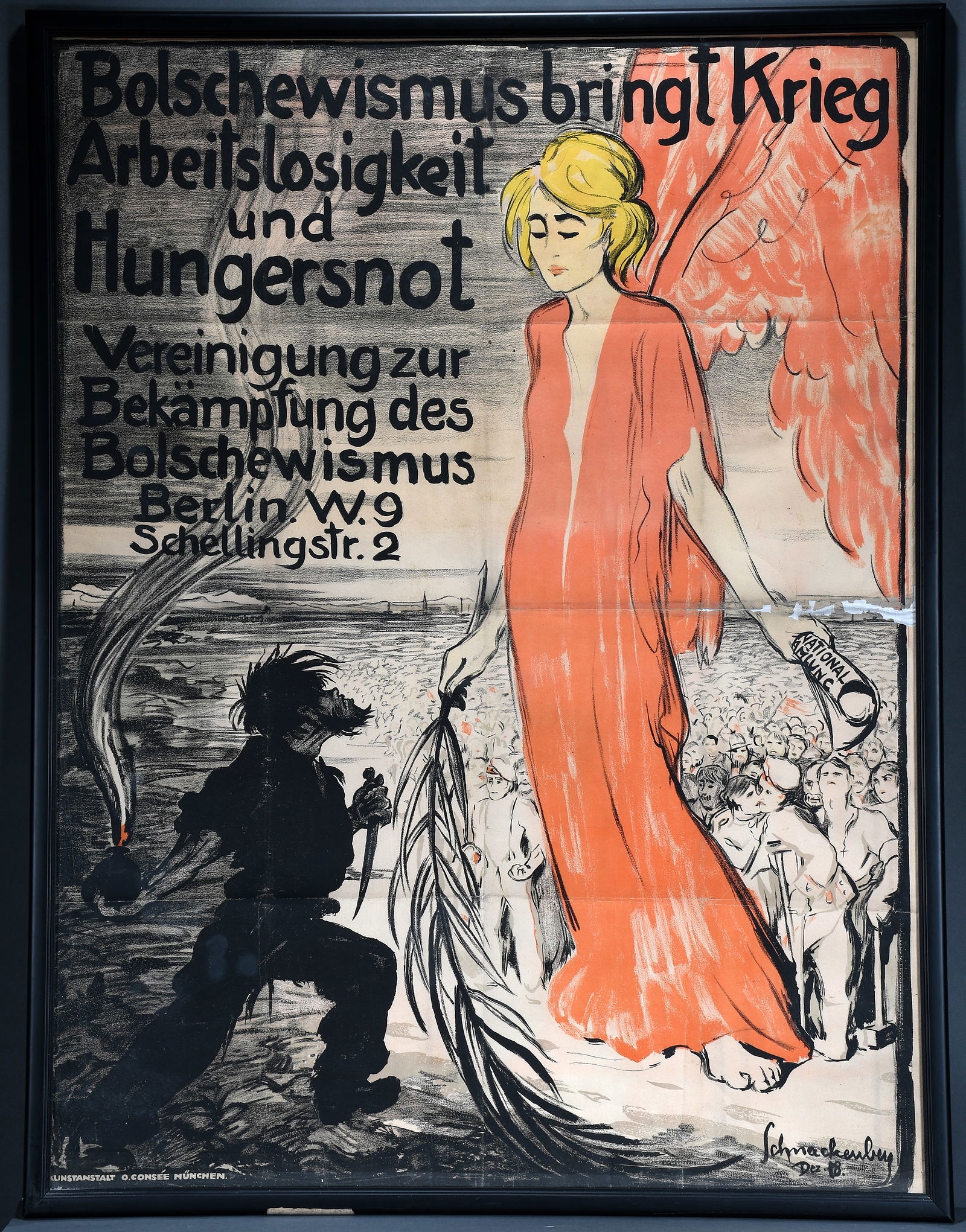 Walter Schmögner | Bolschewisnus bringt Krieg Arbeitslosigkeit und ...