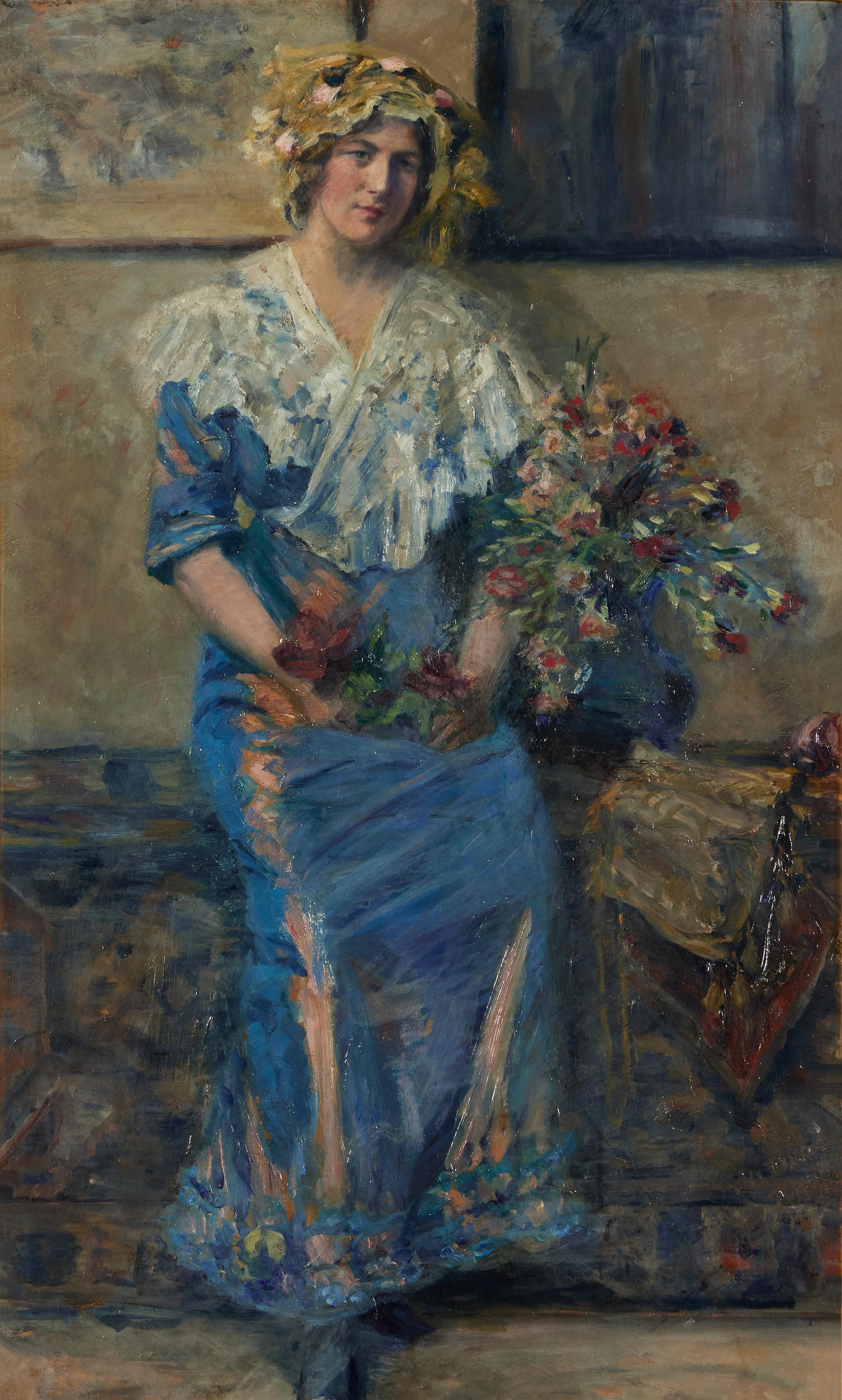Continental School, 19th Century | Portrait of Lisbeth Steckelberg ...